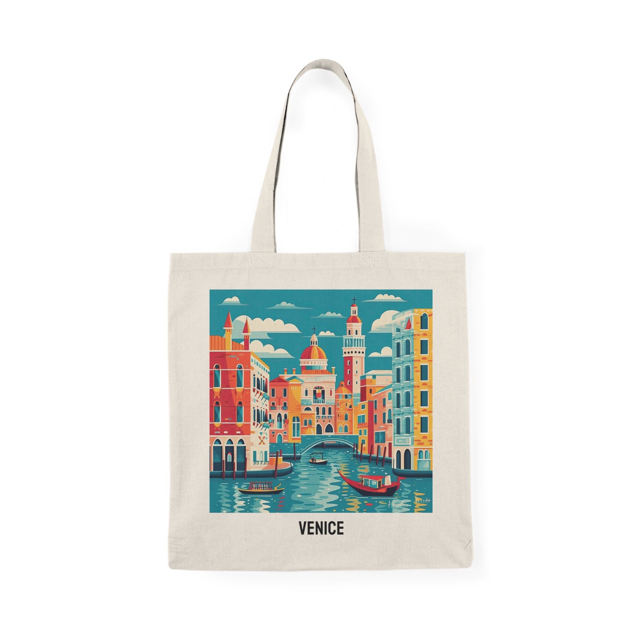 Venice Canvas Tote Bag, Venice Italy, Canvas Lunch Bag, Beach Bag ...