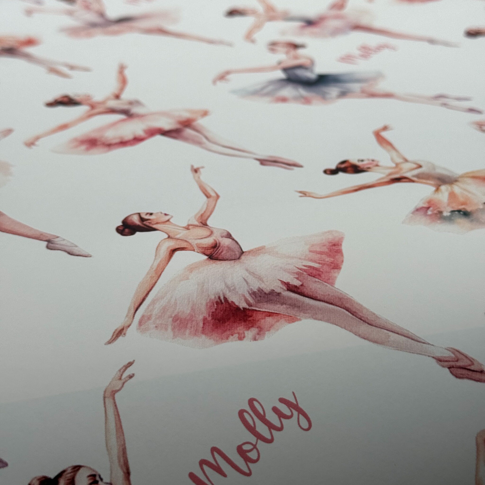 Personalised Ballerina Wrapping Paper - Etsy