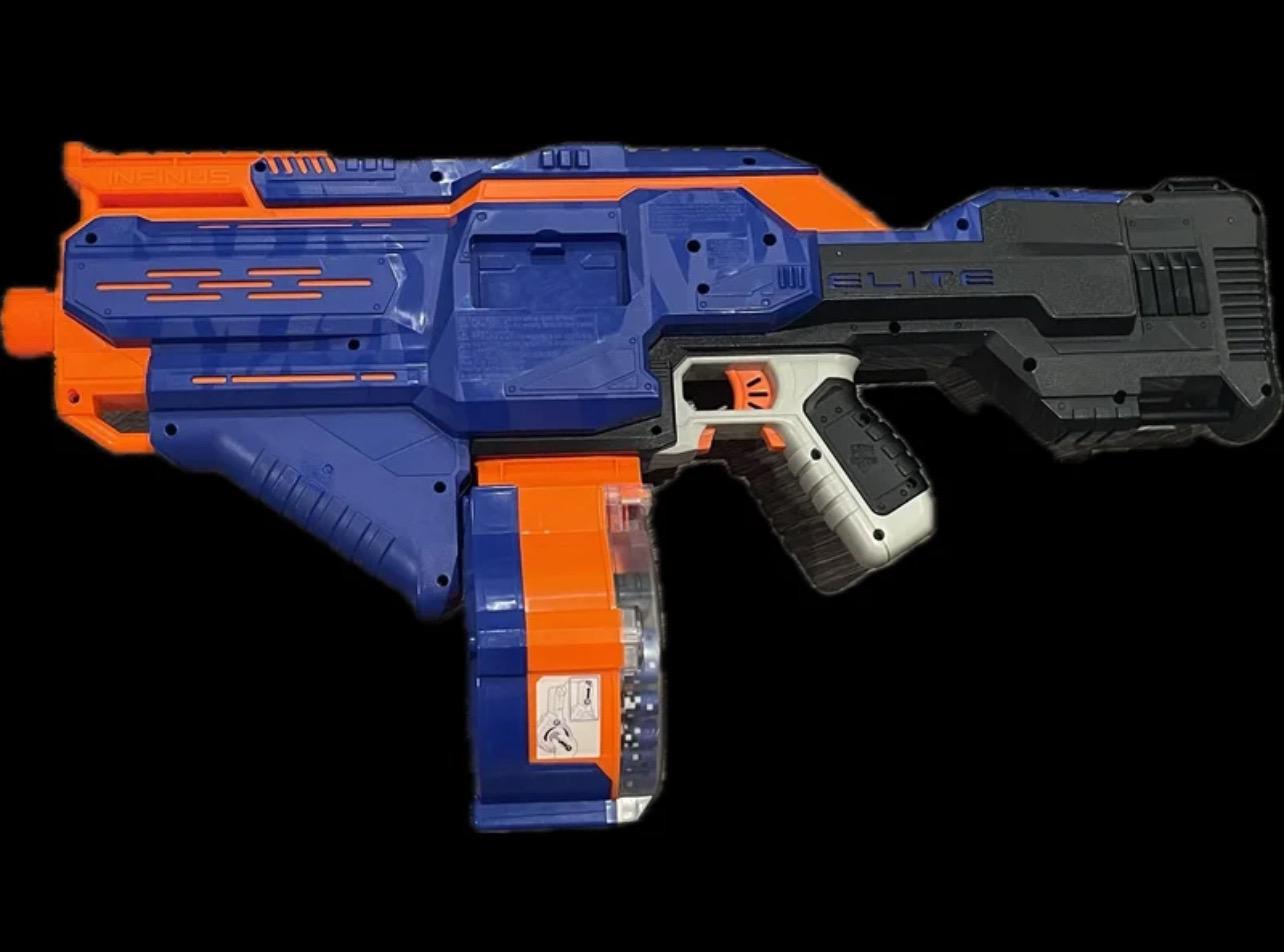 NERF Infinus N-strike Elite Toy Motorized Blaster With Speed-load ...
