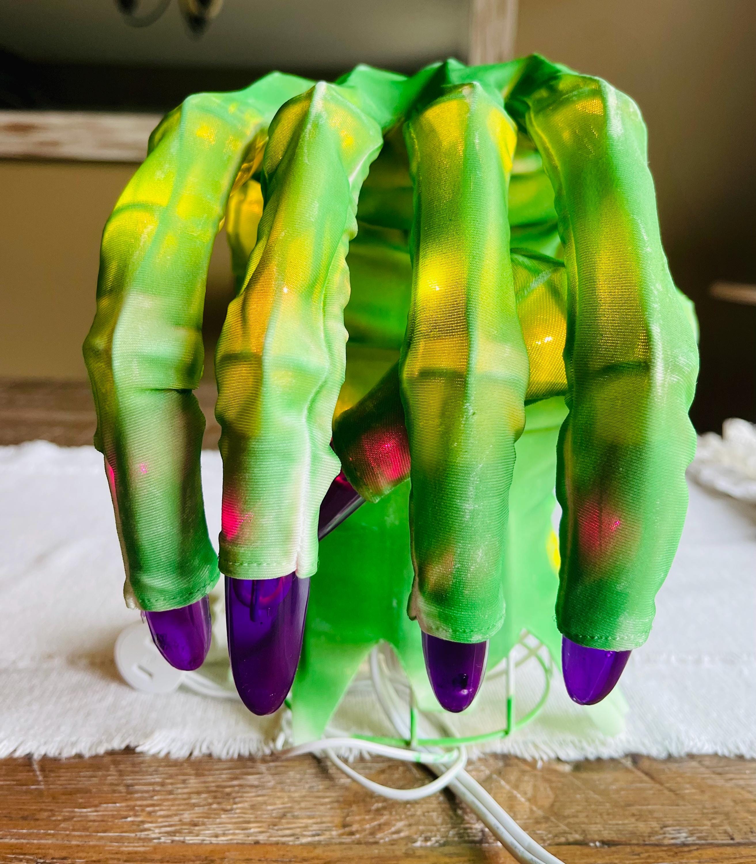 17” Animatronic Monster Witches Hand Halloween Outdoor Decoration NIB ...