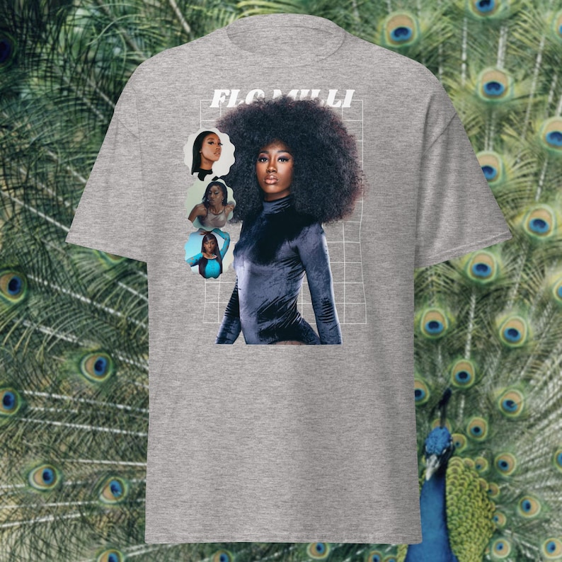Flo Milli Rap T Shirt / Flo Milli / Art / Print / Minimalist T - Etsy UK