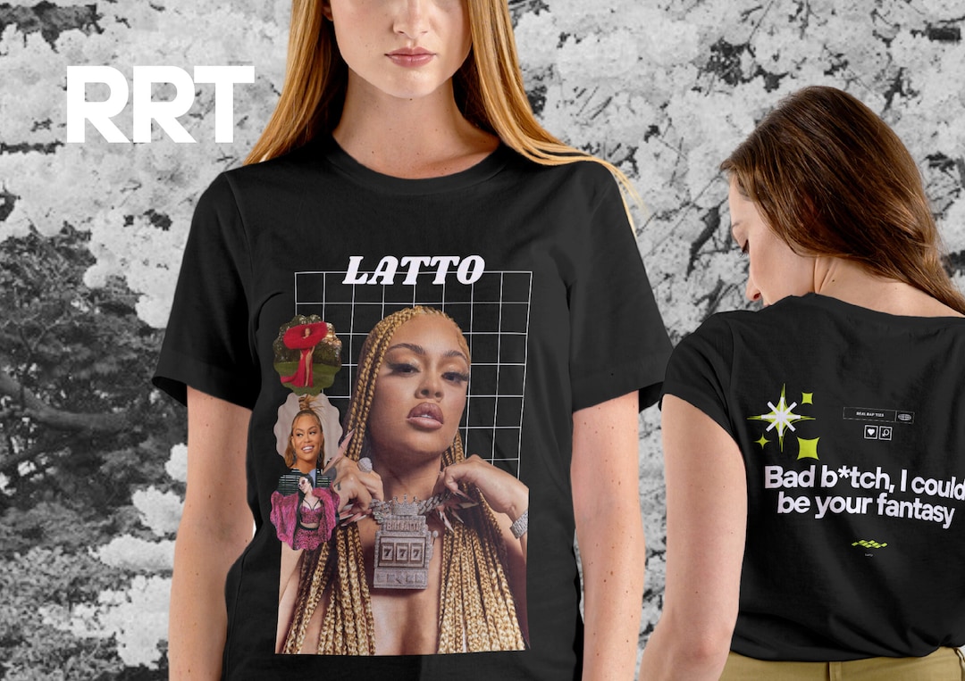 Latto Rap T Shirt / Latto / Art / Print / Minimalist T Shirt / Music T ...