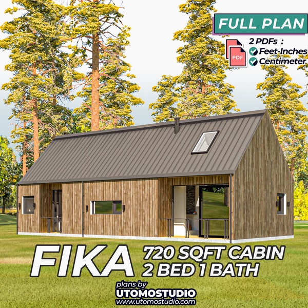 18x40 House Plans - Etsy