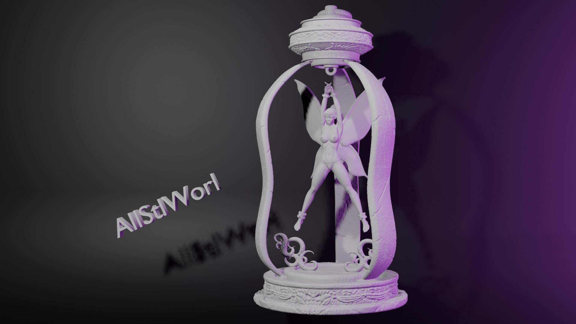 Tinkerbell Nsfw Stl File 3d Digital Printing Stl File For Etsy
