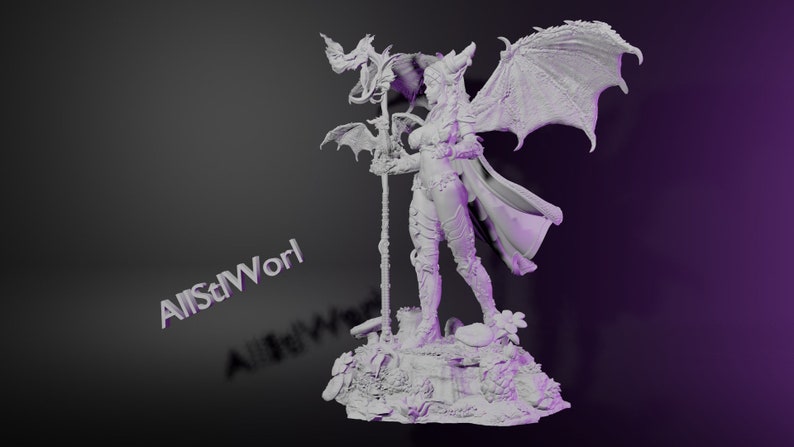 Alexstrasza Stl File 3d Digital Printing Stl File For 3d Etsy