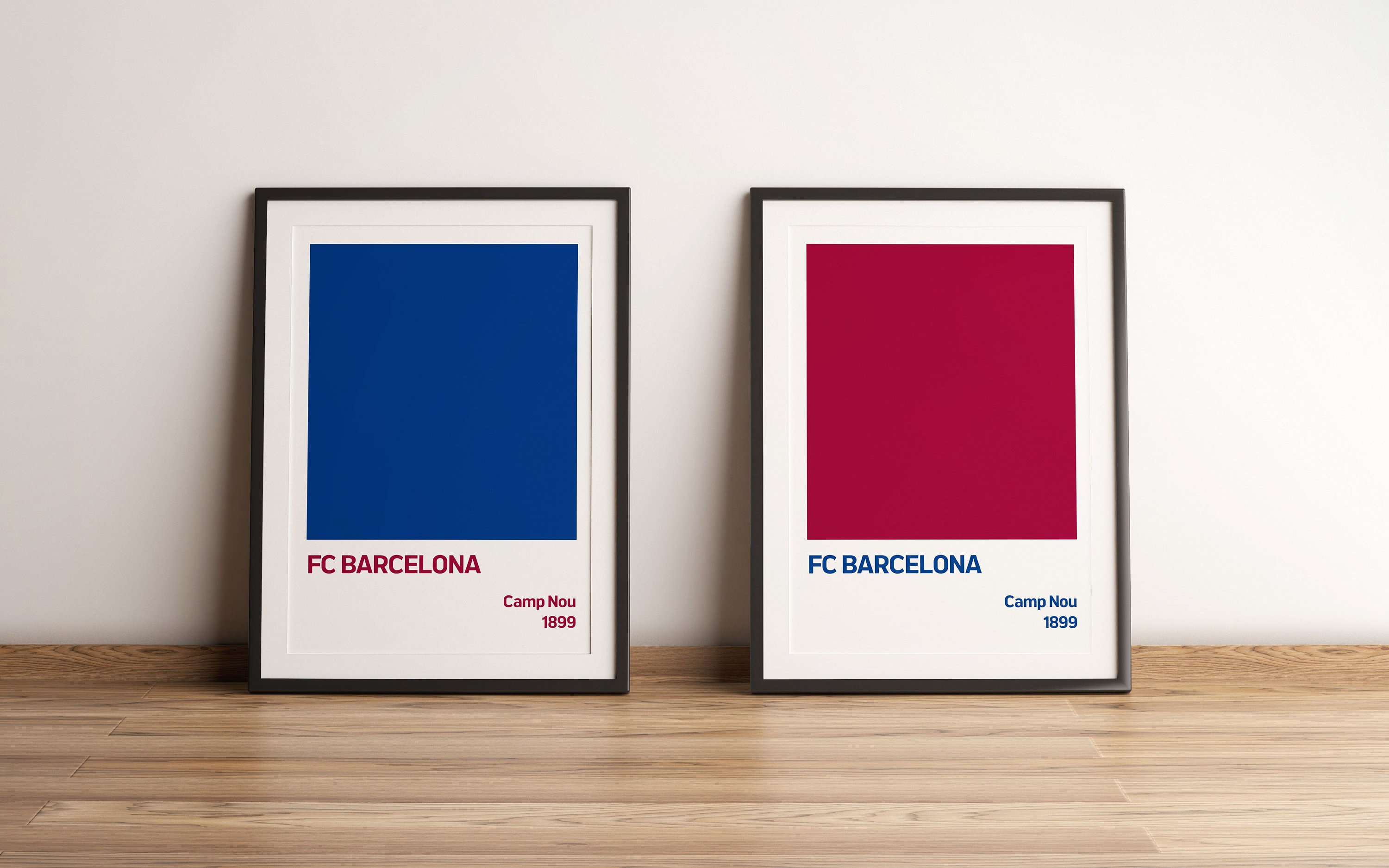 Football Poster, Football Digital Poster, Barcelona Digital Poster ...