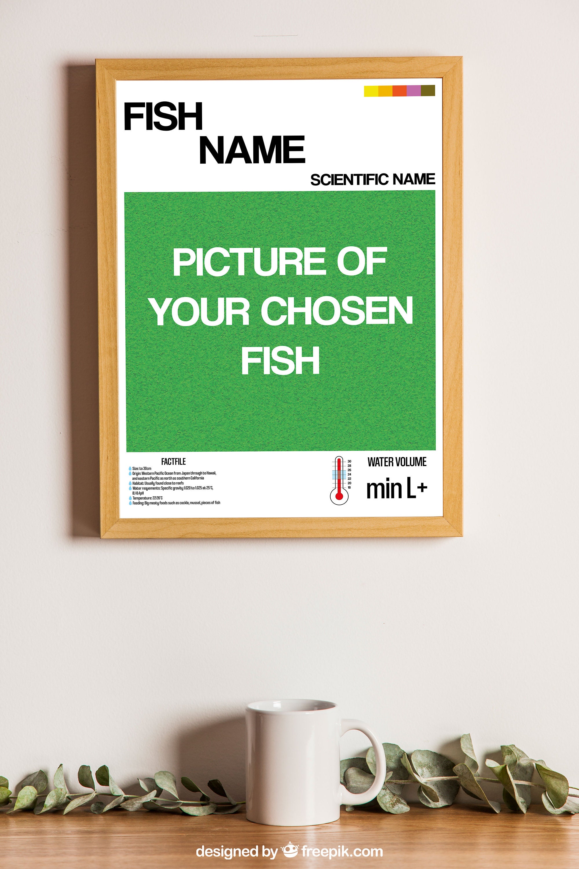 Request Your Own Aquarium Fish Choice, Aquarium Poster, Custom Fish ...