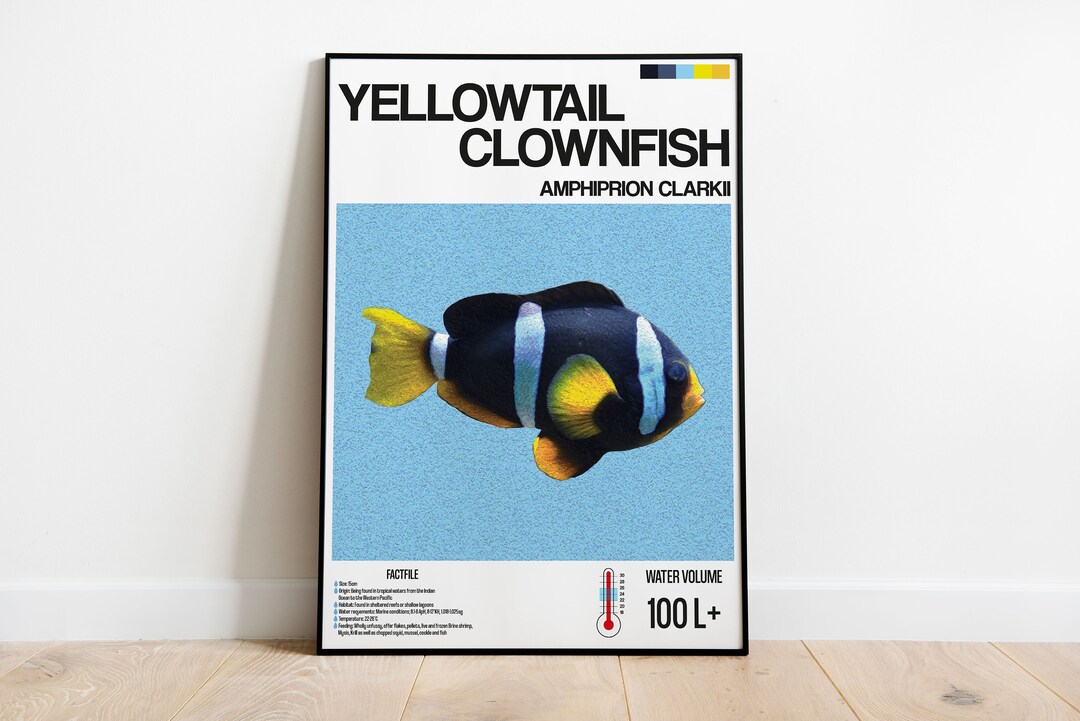 Aquarium Fish Poster Fish Digital Poster Aquarium Digital - Etsy