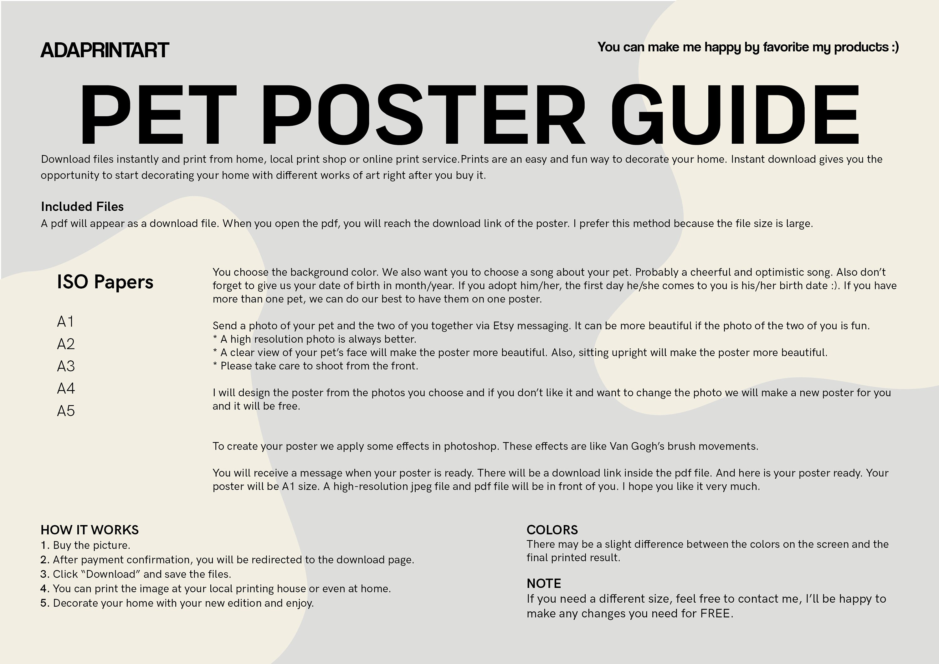 Custom Pet Poster, Magazine Pet Poster Covers, Dog Portraits Download ...