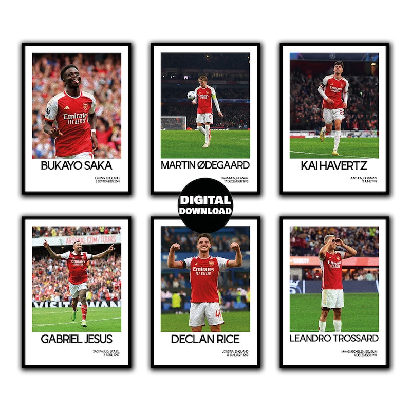 Arsenal Jesus Print - Etsy