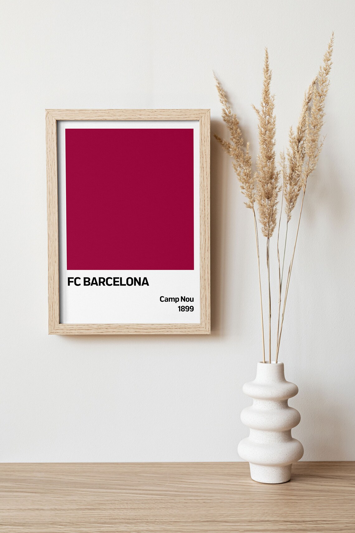 Football Poster, Football Digital Poster, Barcelona Digital Poster ...