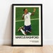 Marcus Rashford Football Wall Art - Manchester United Fan Gift - Modern ...