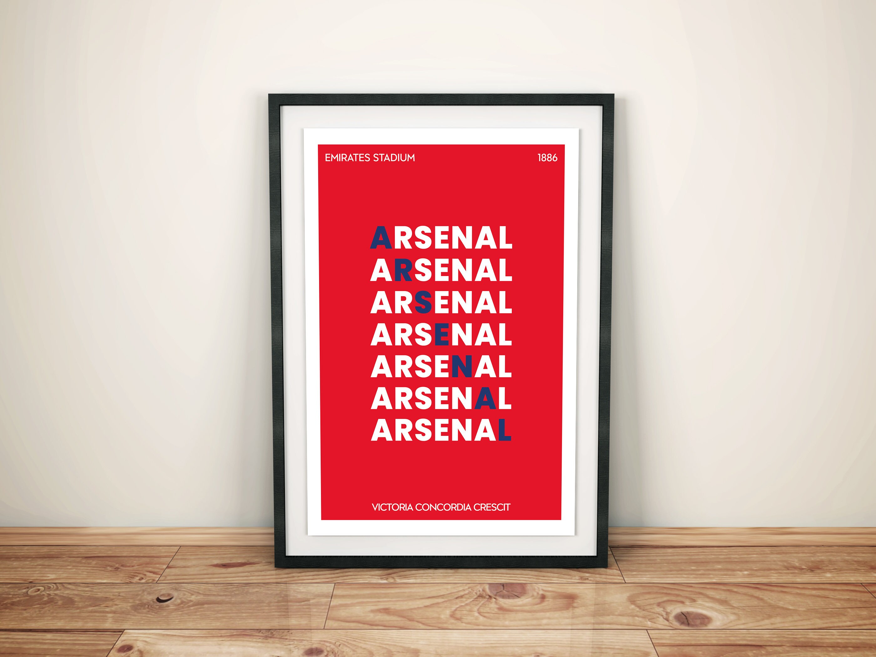 Arsenal Poster Sports Office Art Arsenal Poster Instant Download ...