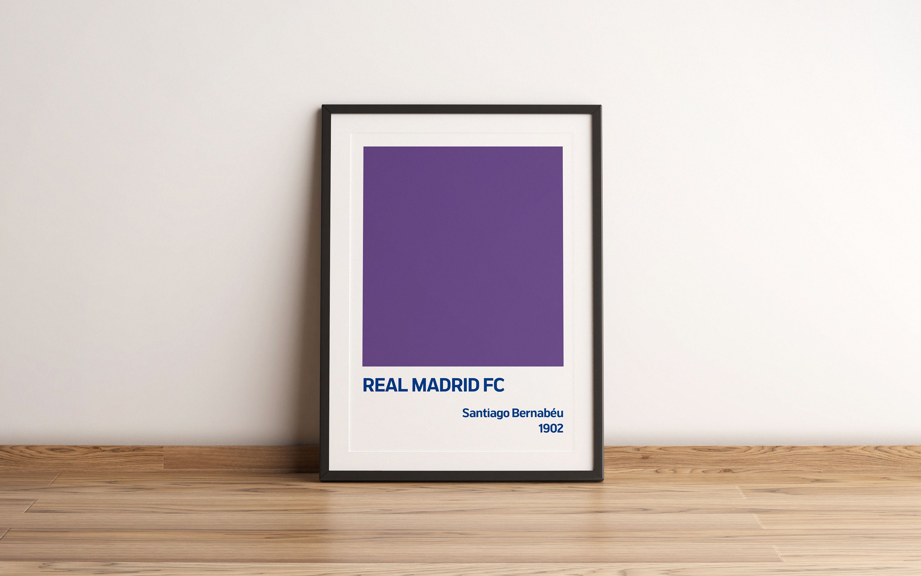 Football Poster, Football Digital Poster, Real Madrid Digital Poster ...