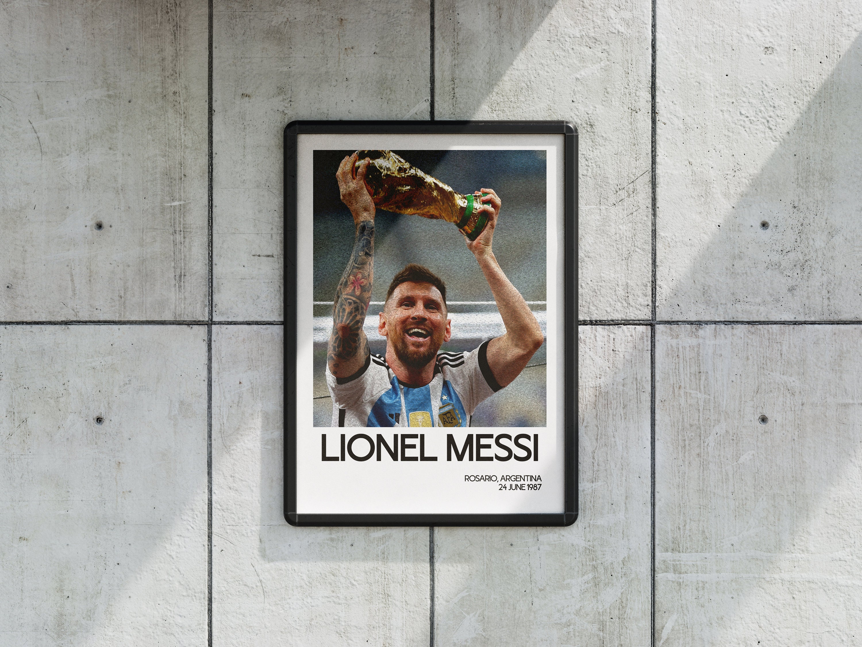 Lionel Messi Poster Printable - Lionel Messi Poster (No Framed) sold by ...