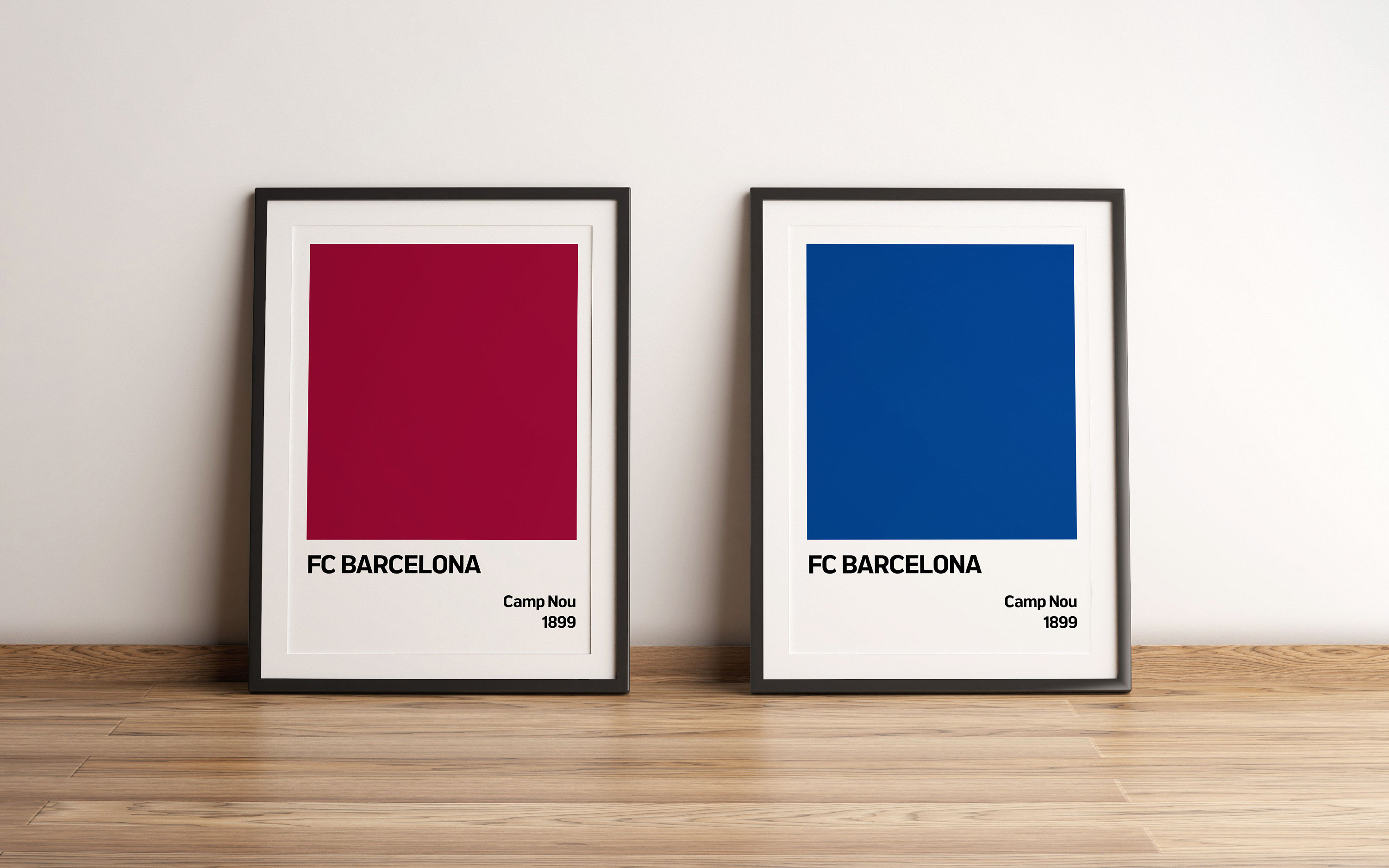 Football Poster, Football Digital Poster, Barcelona Digital Poster ...