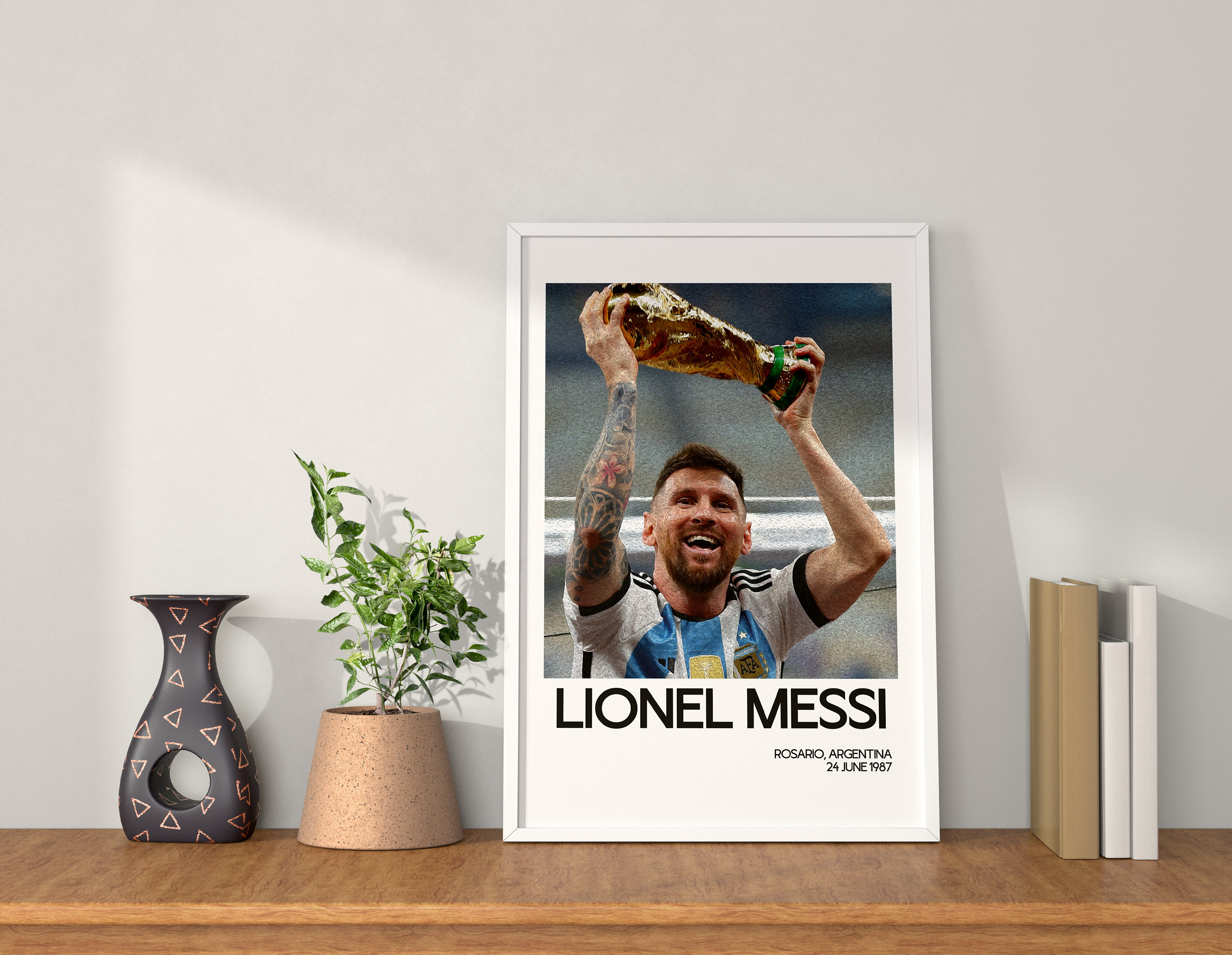 Lionel Messi Poster Printable - Lionel Messi Poster (No Framed) sold by ...