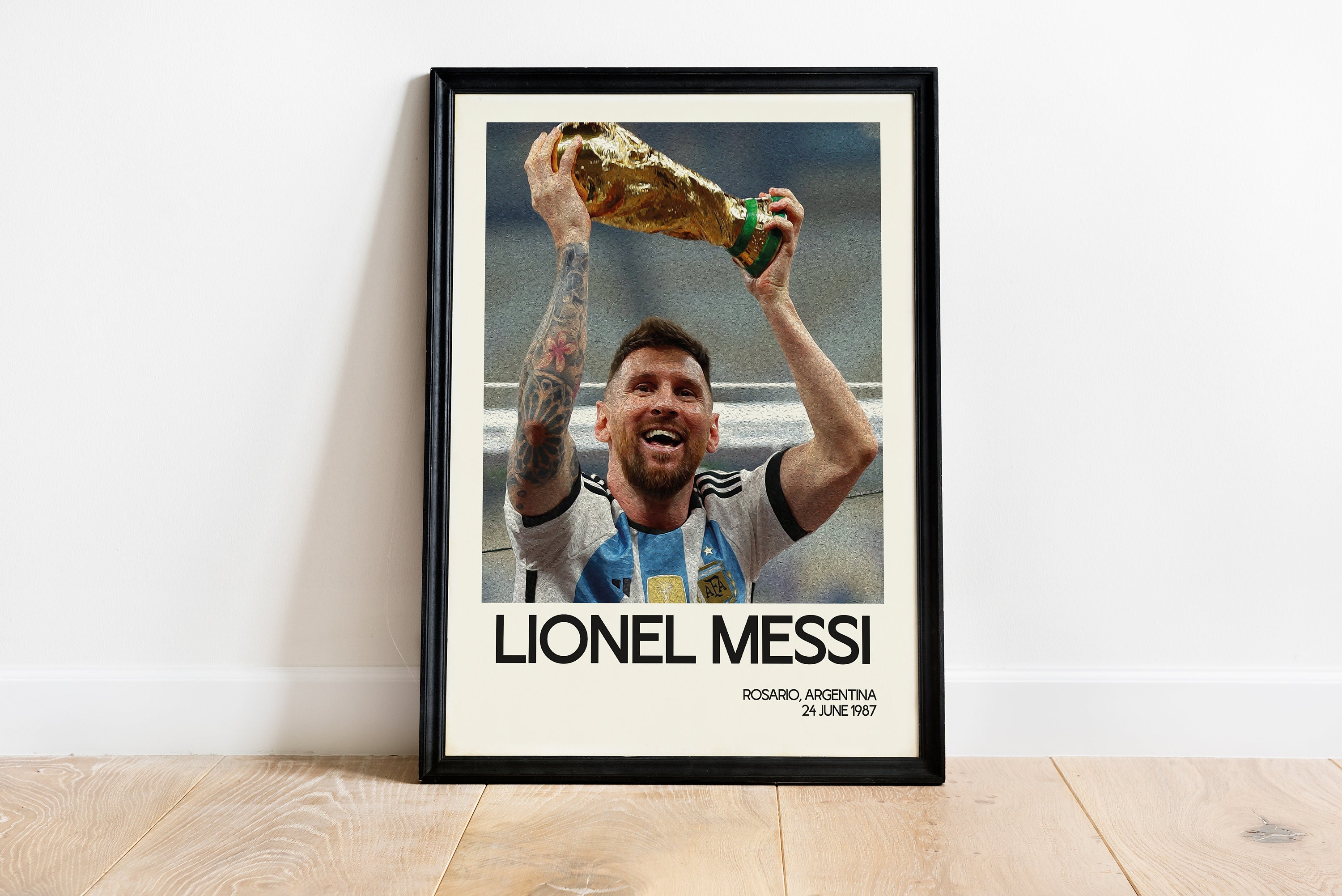 Lionel Messi Poster Printable - Lionel Messi Poster (No Framed) sold by ...
