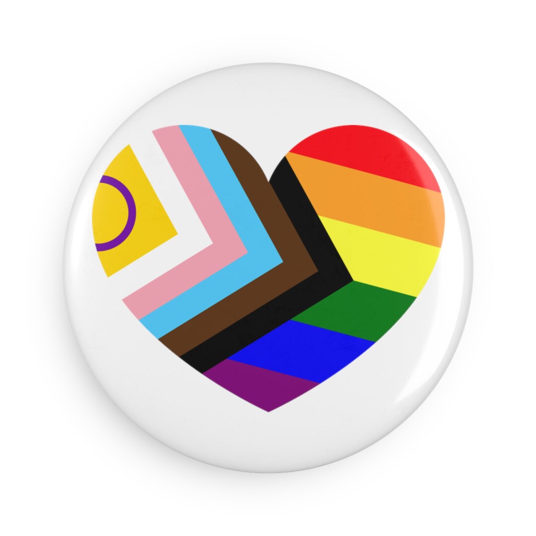 LGBTQIA Button Magnet Round 1 & 10 Pcs - Etsy