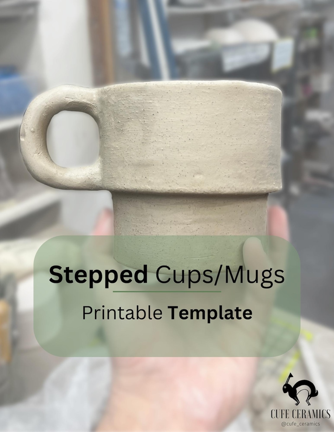 Stepped Cups & Mugs | Stackable Mugs | ~4 Inch Tall | Cups That Stack ...