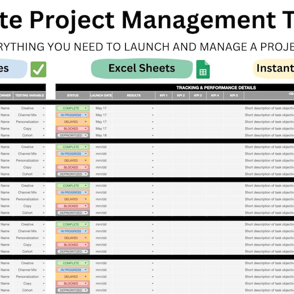 Project Management - Etsy