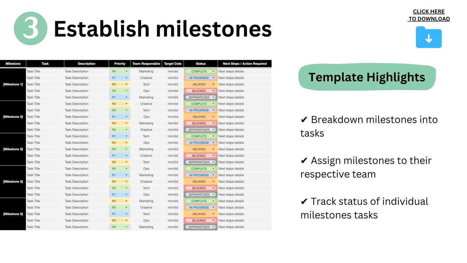 Ultimate Project Management Toolkit: 8 Instant Download Excel Sheet ...