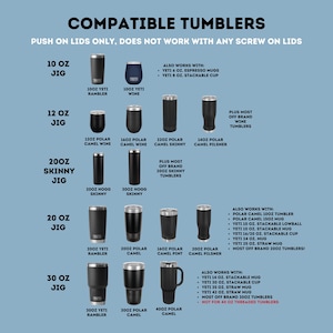 Atomstack R1 Rotary Tumbler Holder Jig Quick Change Multi Jig Set 10oz ...