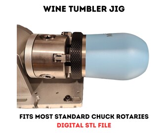 Chuck Rotary Tumbler Holder Jig Quick Change DIGITAL FILE ONLY - Etsy