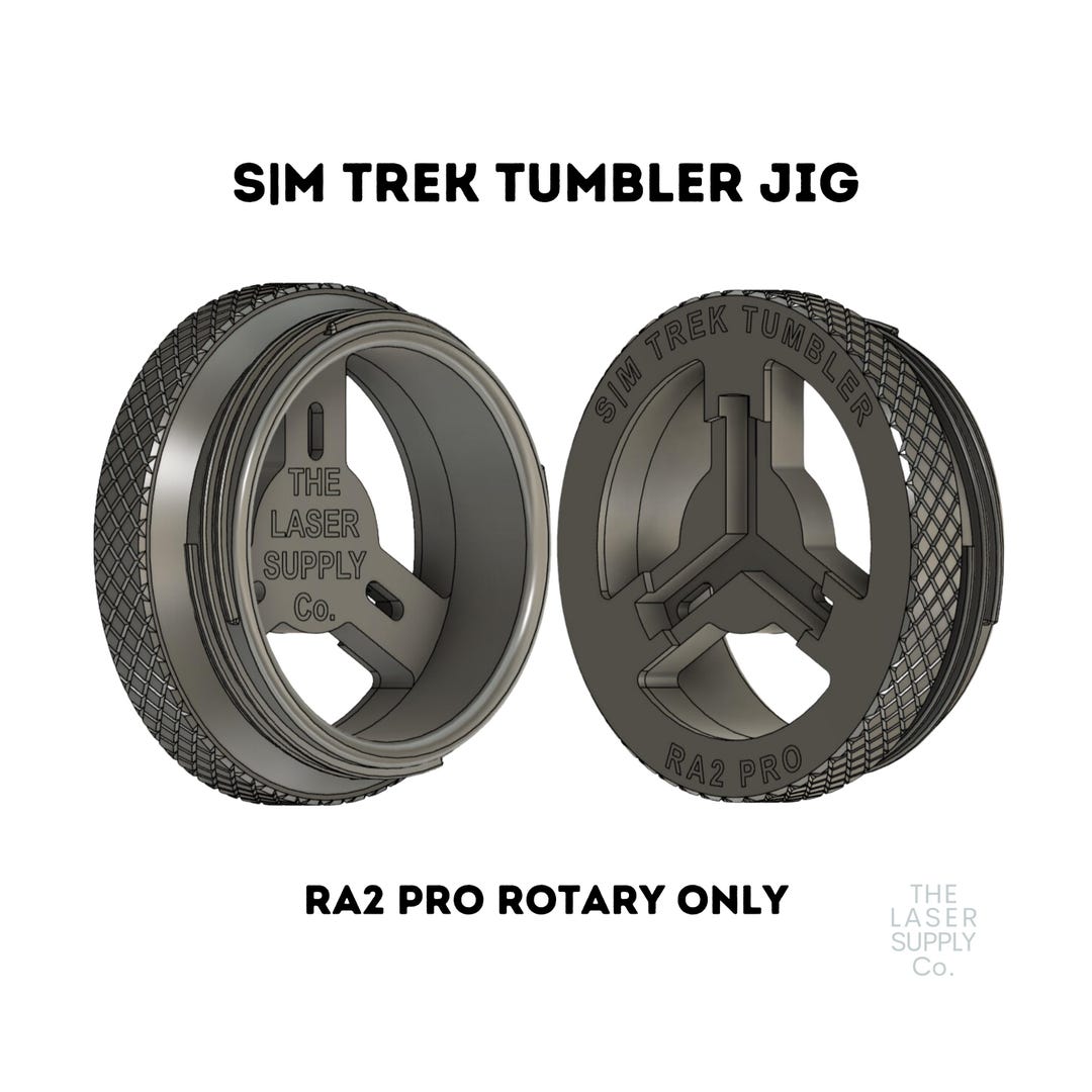 Xtool RA2 Pro Rotary S|M Simple Modern Trek Tumbler Jig Quick Change - Etsy
