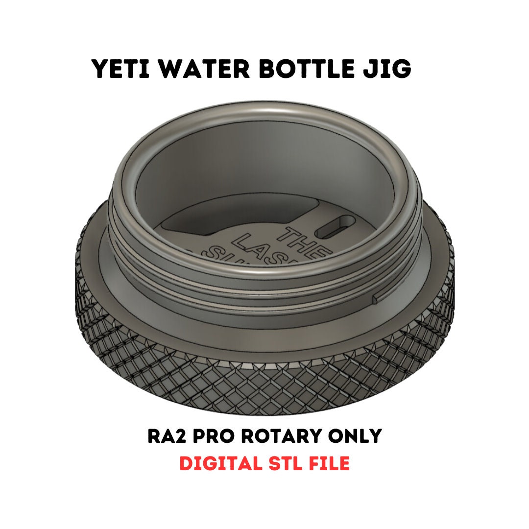 Xtool RA2 Pro Chuck Rotary Yeti Water Bottle Jig Quick Change DIGITAL ...