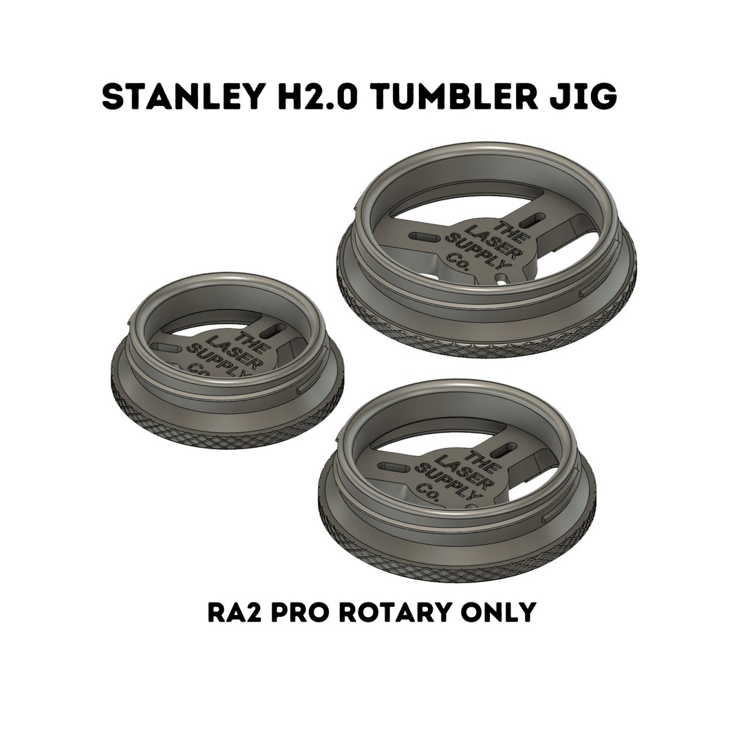 Xtool RA2 Pro Rotary Stanley Quencher H2.0 Tumbler Holder Jig Quick ...