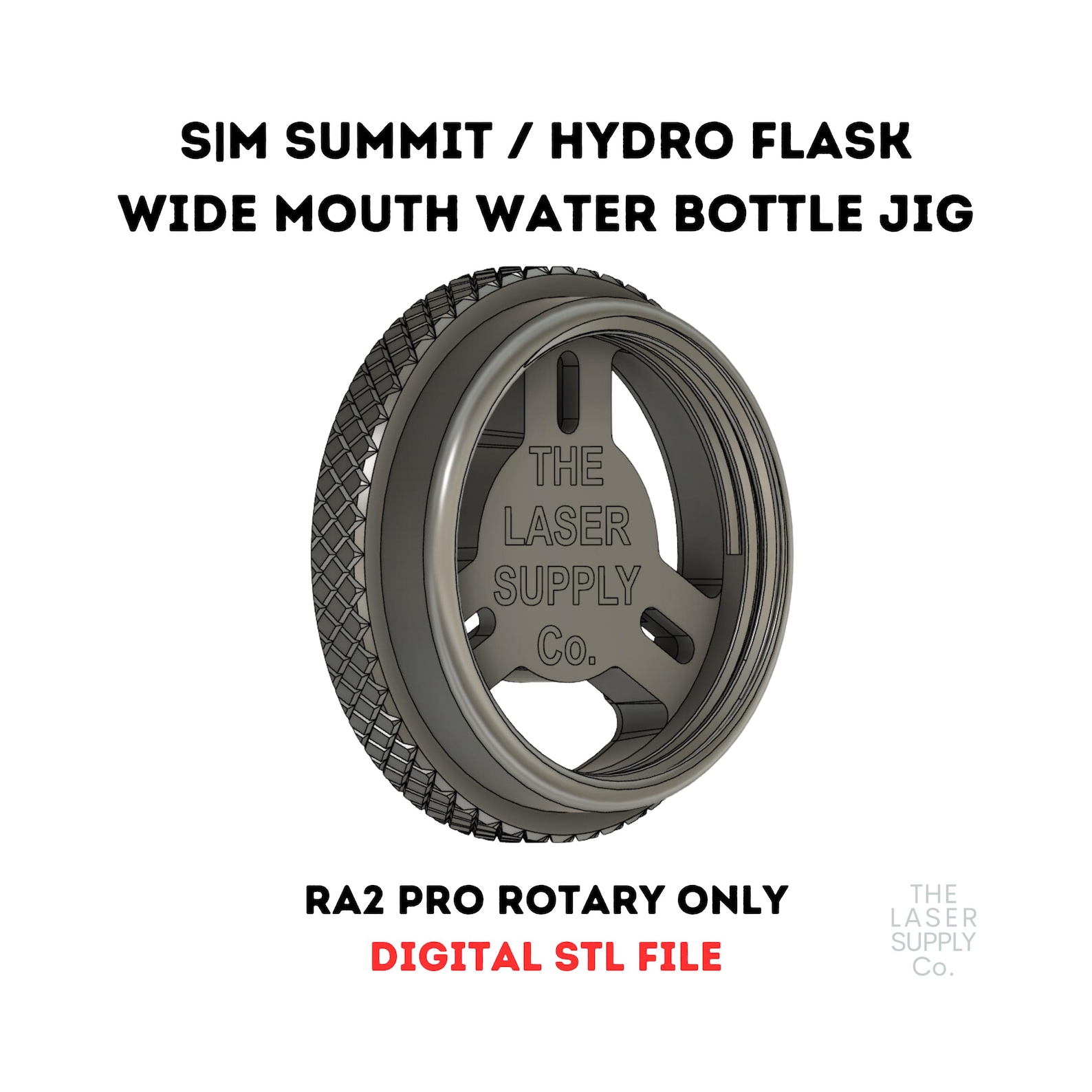 Xtool RA2 Pro Rotary S|M Summit / Hydroflask Wide Mouth Tumbler Holder ...