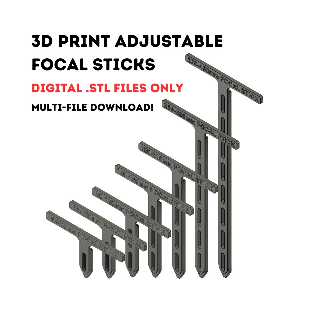 Focal Sticks for Fiber / CO2 / Diode Lasers Multiple Set Range From ...