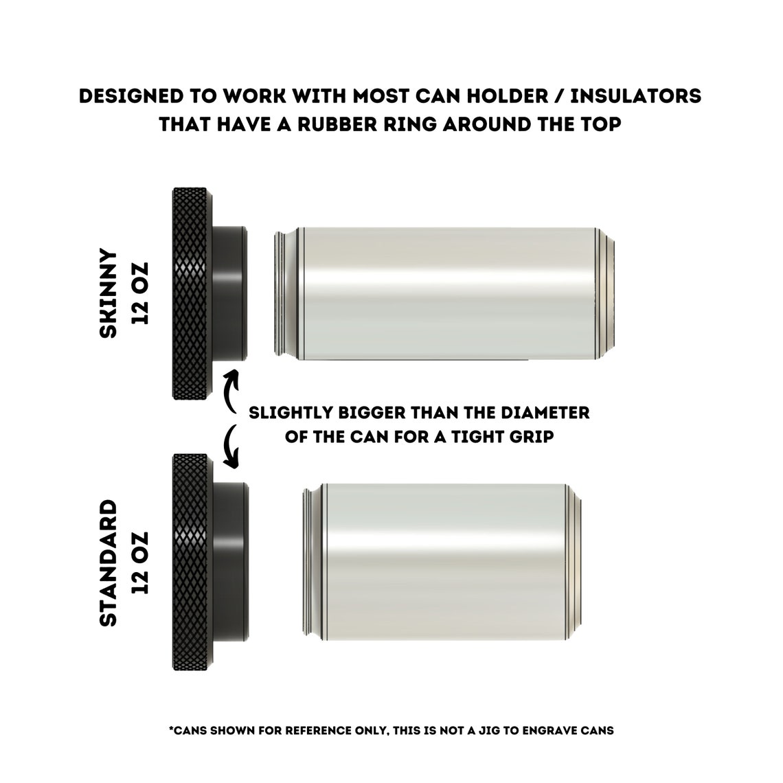 Chuck Rotary Standard/skinny Can Cooler Insulator Jig Quick Change DIGITAL FILE ONLY - Etsy