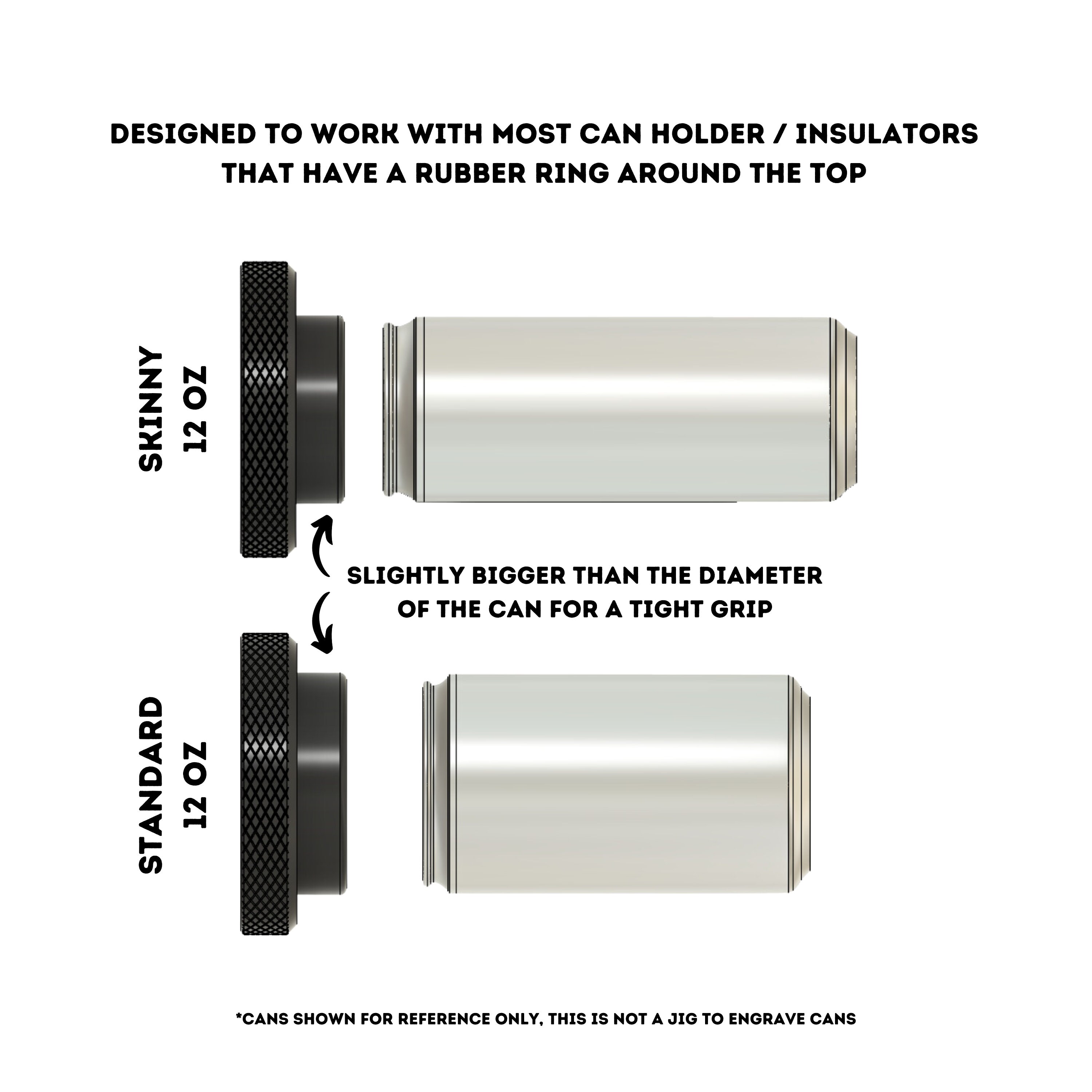 Chuck Rotary Standard/skinny Can Cooler Insulator Jig Quick Change ...