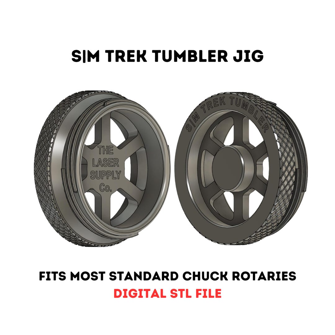 Chuck Rotary S|M Simply Modern Trek Tumbler Jig Quick Change DIGITAL ...
