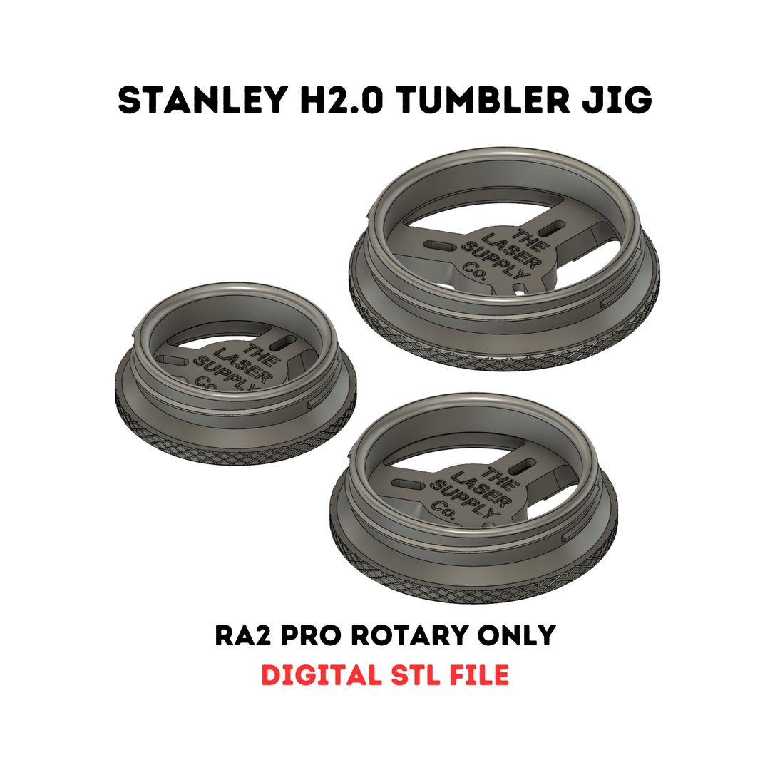 Xtool RA2 Pro Stanley H2.0 Chuck Rotary Tumbler Holder Jig Quick Change ...