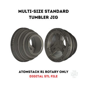 Atomstack R1 Rotary Tumbler Holder Jig Quick Change Multi Jig Set 10oz ...