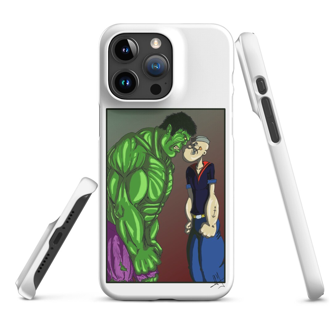 HULK VS POPEYE. Classic Iphone® Case - Etsy