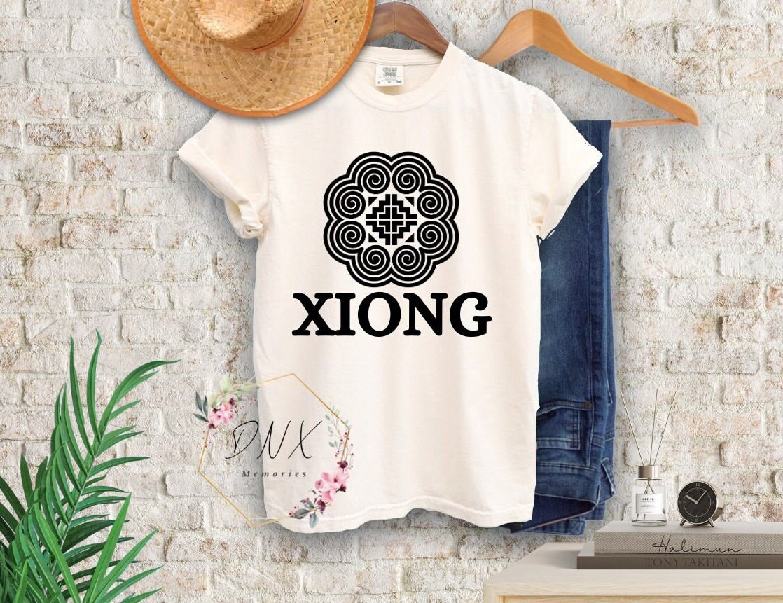 Hmong Blossom Shirt Personalize Shirt Hmong Last Name Design - Etsy