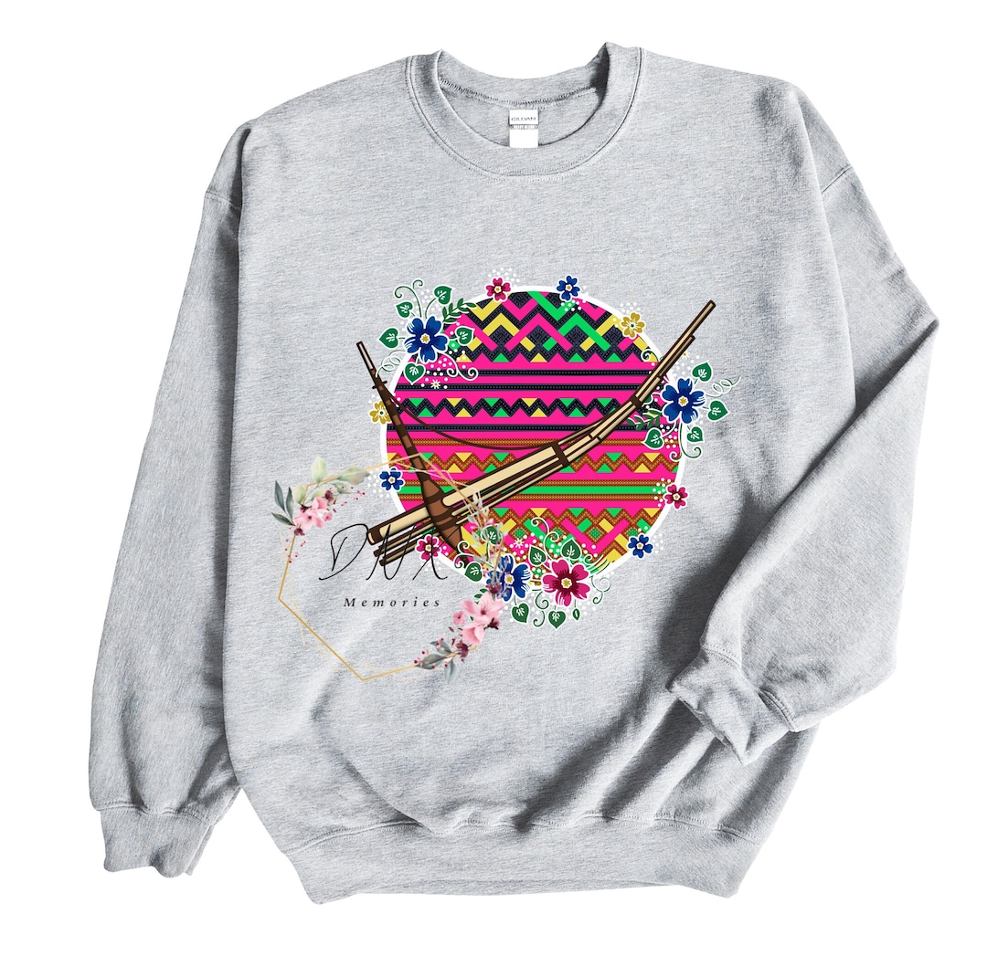 Hmong Qeej Sweater, Hmong Floral Qeej Sweater, Hmong Sweater - Etsy