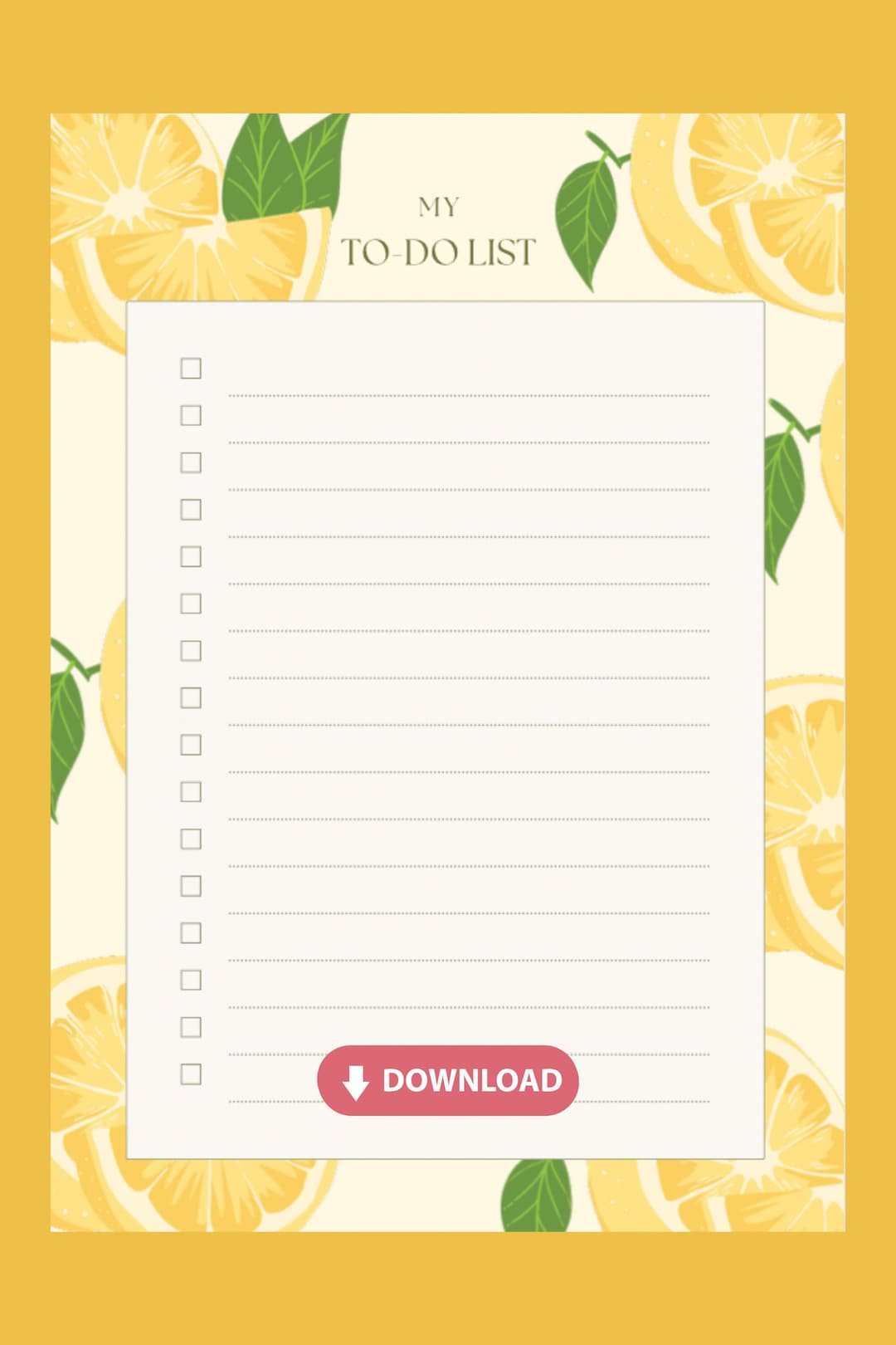 To Do List Lemons to Do List for Wedding Check Listpacking List ...