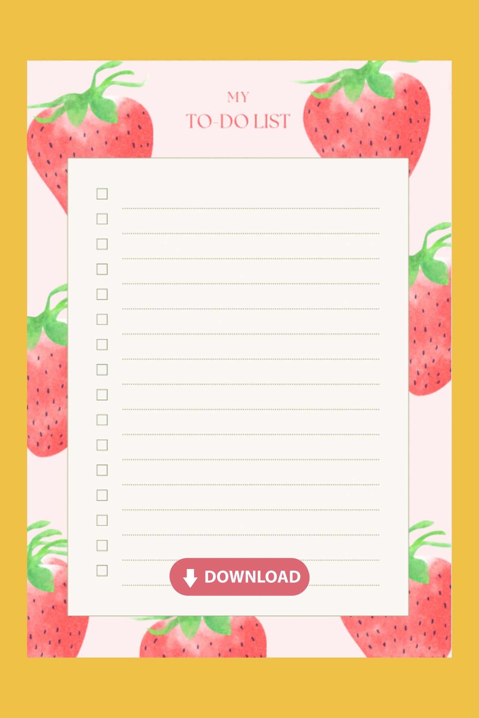 To Do List Bundle Fruitto Do List for Wedding Check List Packing List ...