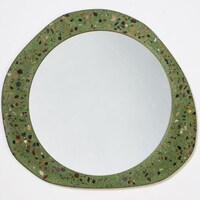 Handmade Plaster Puddle Mirror: Textured Organic Wall Decor - Etsy