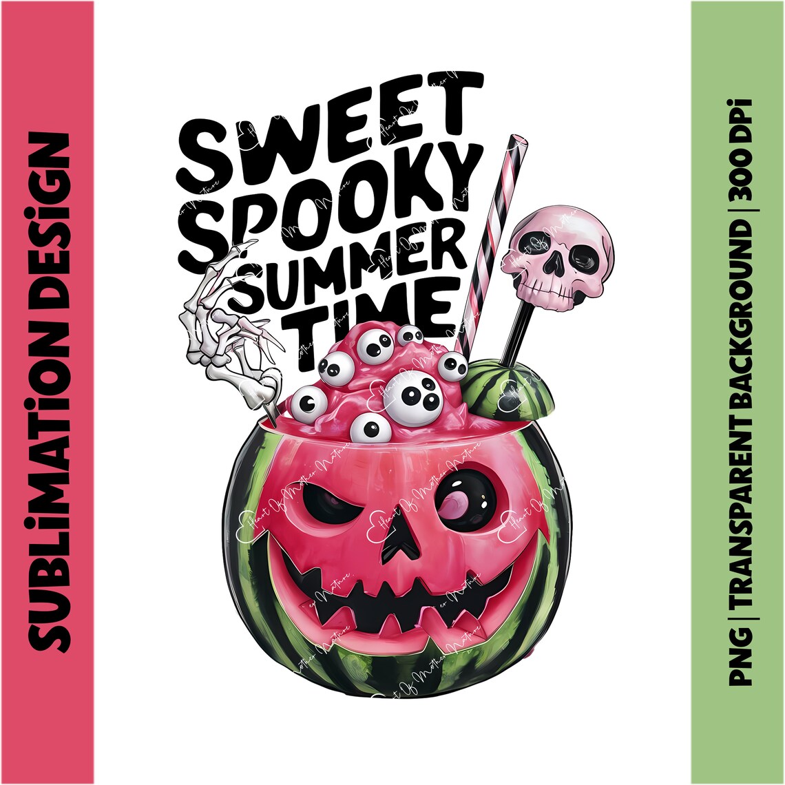 Sweet Spooky Summer Time PNG Summer Beach Vibe Snarky Skeleton Hand ...