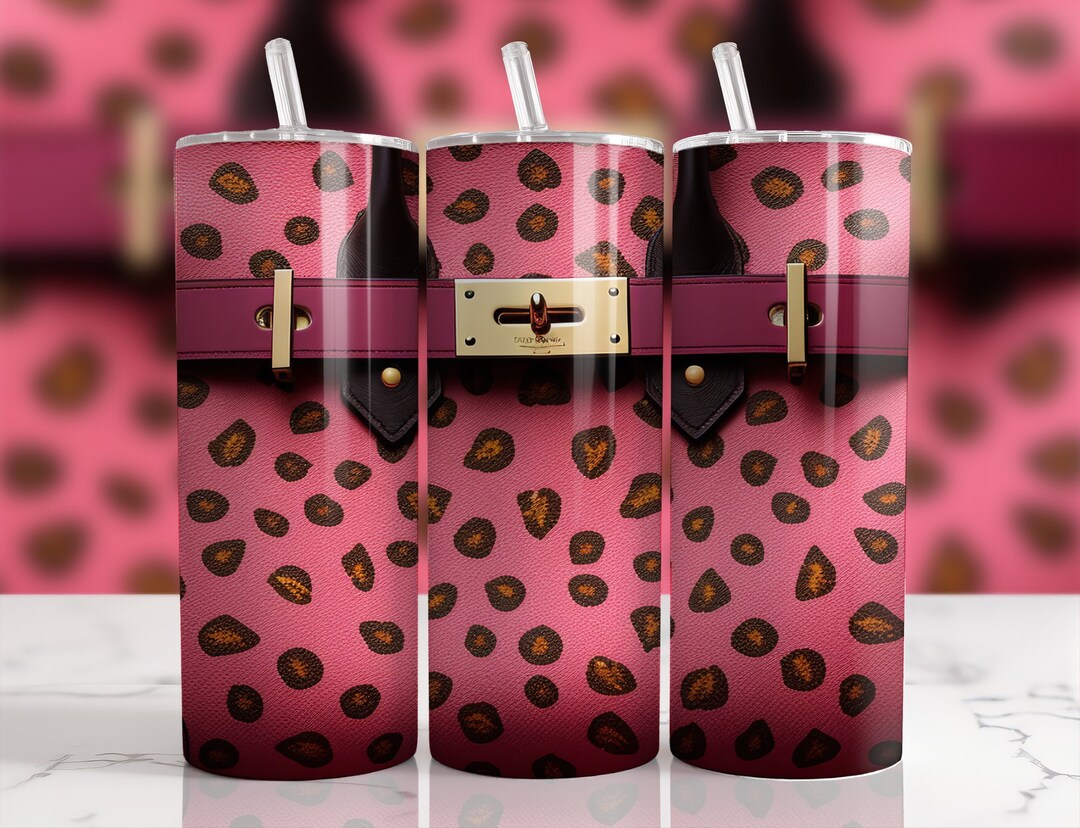 Designer Bag-inspired Tumbler 20oz Skinny Designer Tumbler Sublimation ...
