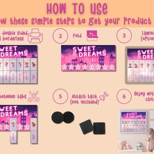 Bedtime Routine Chart, Planning Toddler Routine, Chore Chart for Girls ...