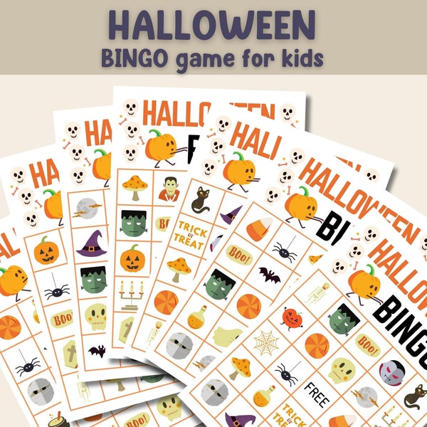Halloween Bingo - Etsy