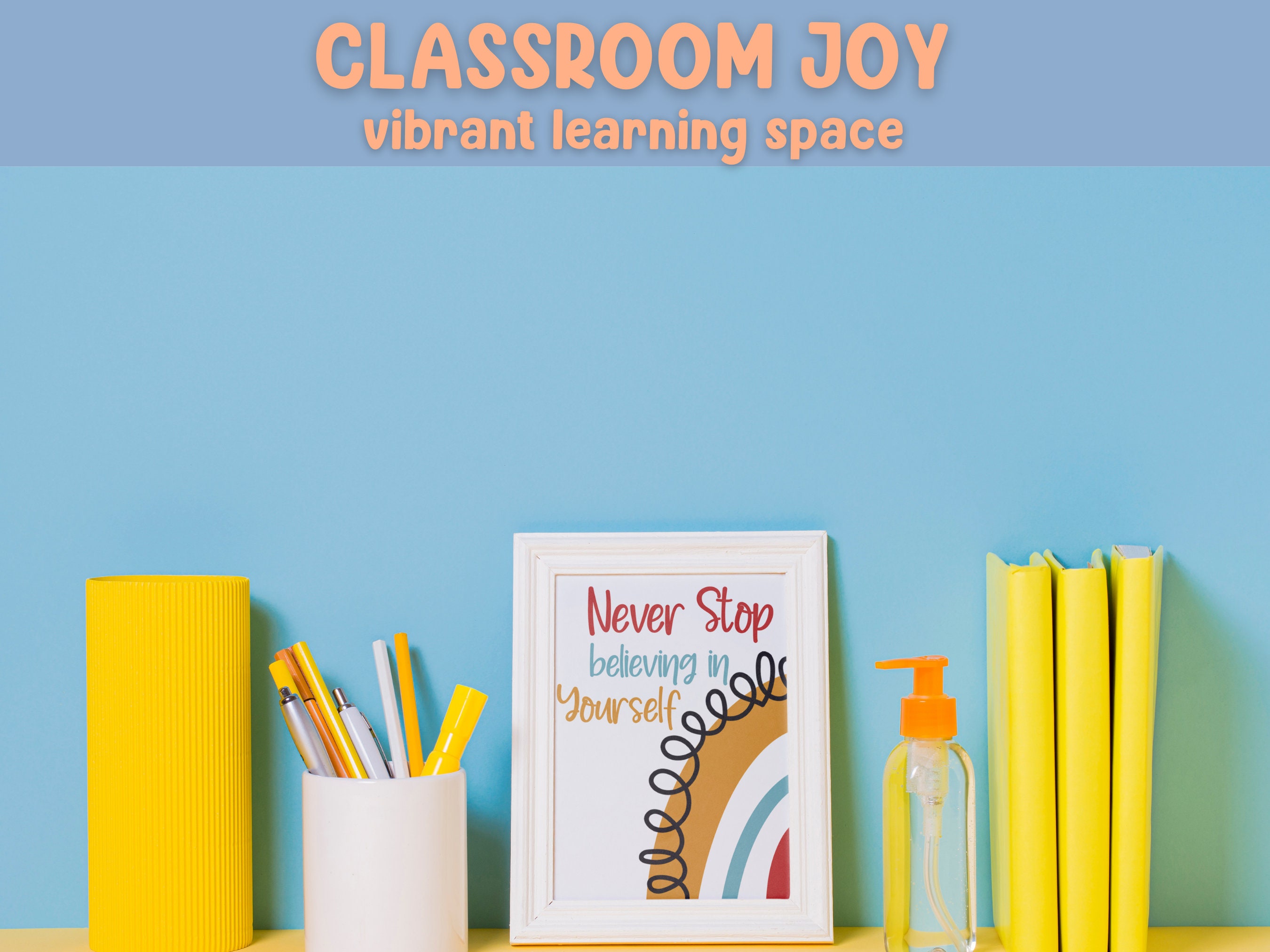 Set of 8 Boho Growth Mindset Posters Kids Room Ideas - Etsy