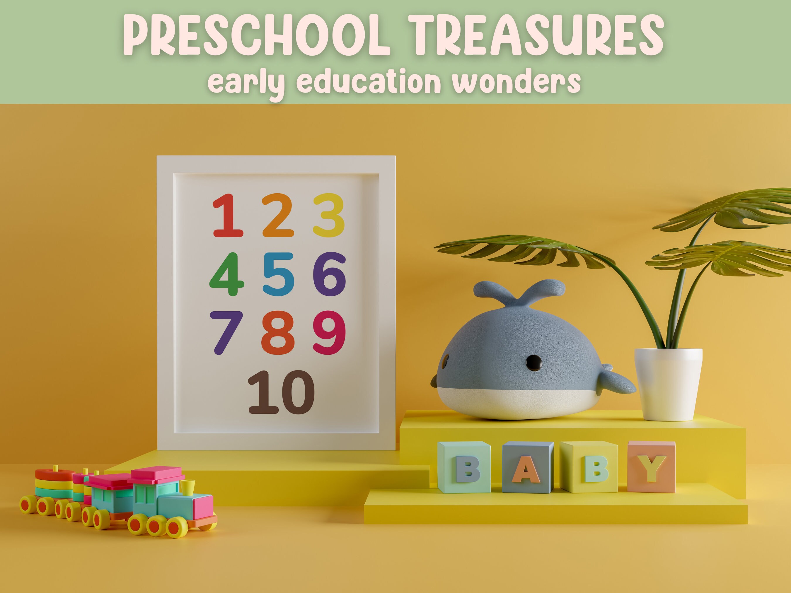 Set of 25 Educational Kids Posters | Creative Decor | Homeschool ...